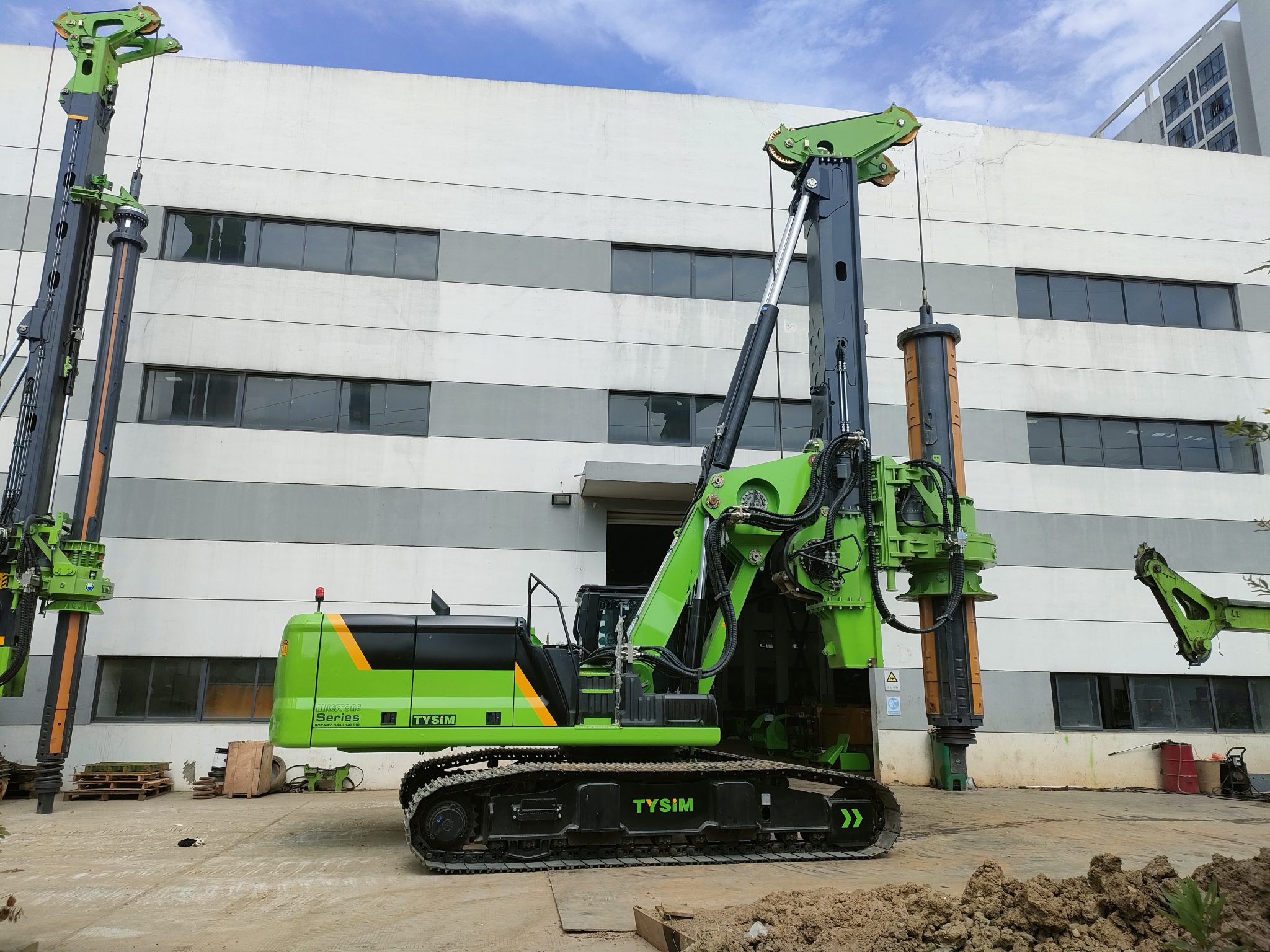 Bridge Foundation Construction with HPR35 Rotary Drilling Rig – APIE ...