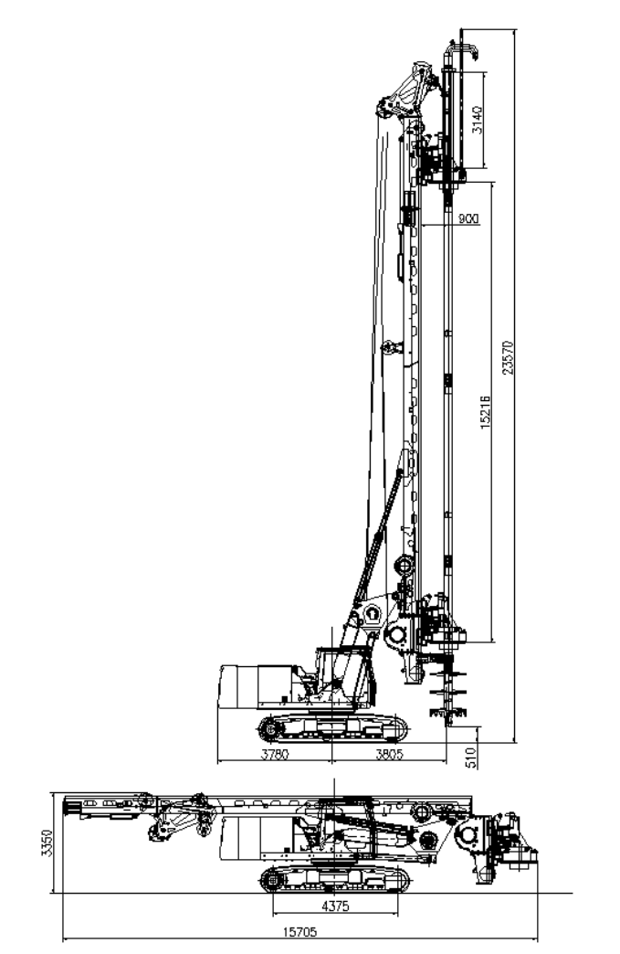 KR240M DSM Rotary Drilling Rig – APIE FOUNDATION EQUIPMENT(CHINA) LIMITED